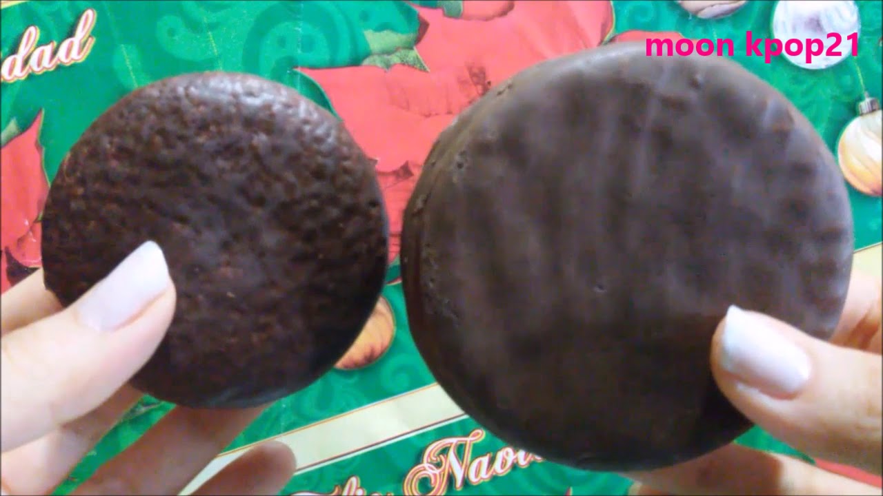 Probando Snack Coreano [Choco pie VS. mamut] - YouTube