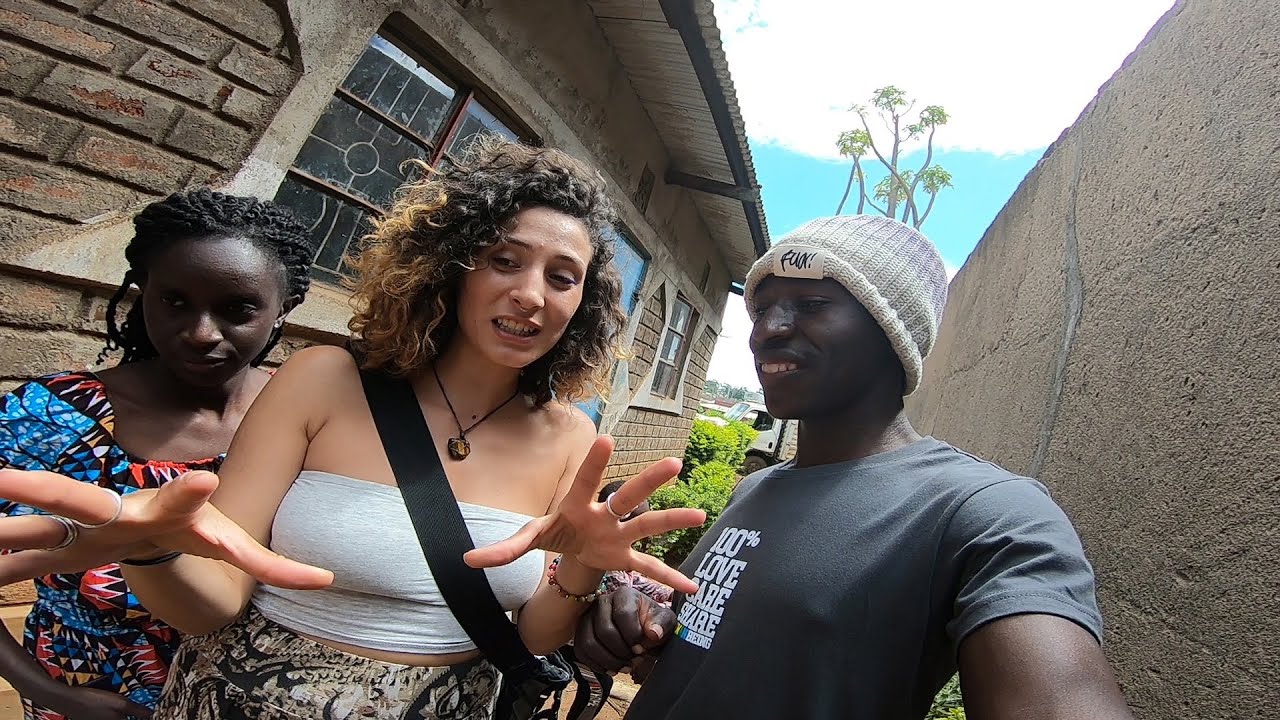 White Girl First Impression In Our African Village Unbelievable