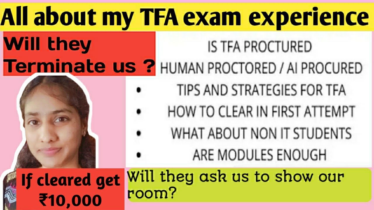 Accenture TFA exam & tips | ₹10,000 if TFA gets cleared ? # ...