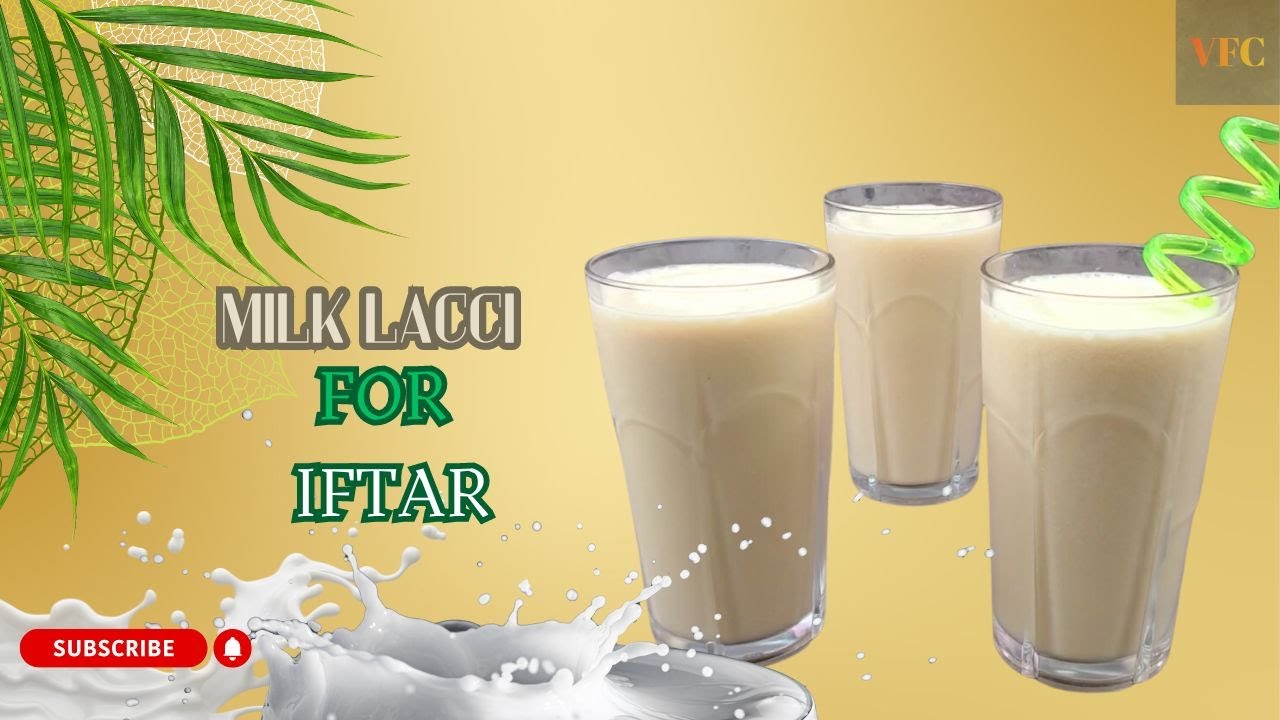 Instant Lacci Recipe For Iftar | Refreshing LACCI recipe|Cold Drink in ...