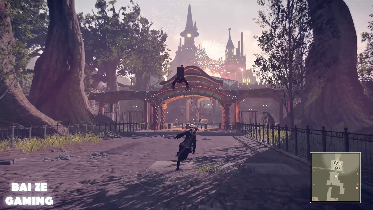 Nier Automata Walkthrough2 Part 36 - Father Servo Rematches and Little ...