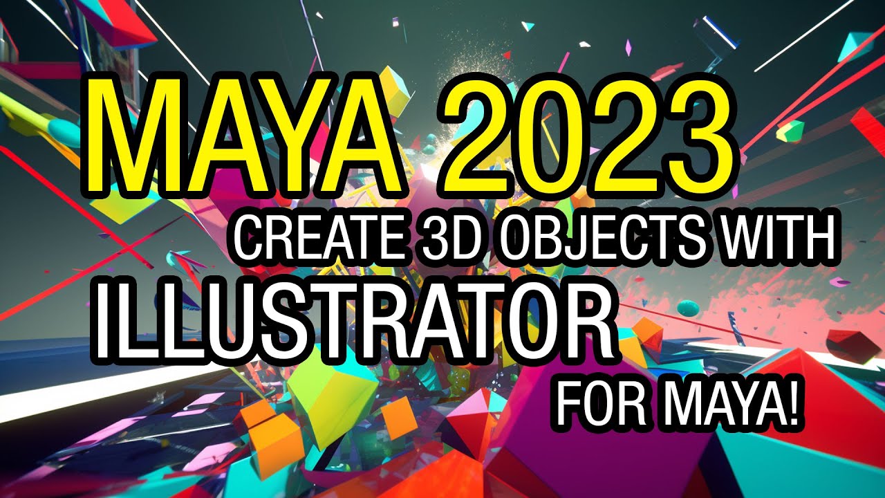 Export 3D Objects from Illustrator as USDA for Maya and Blender - YouTube