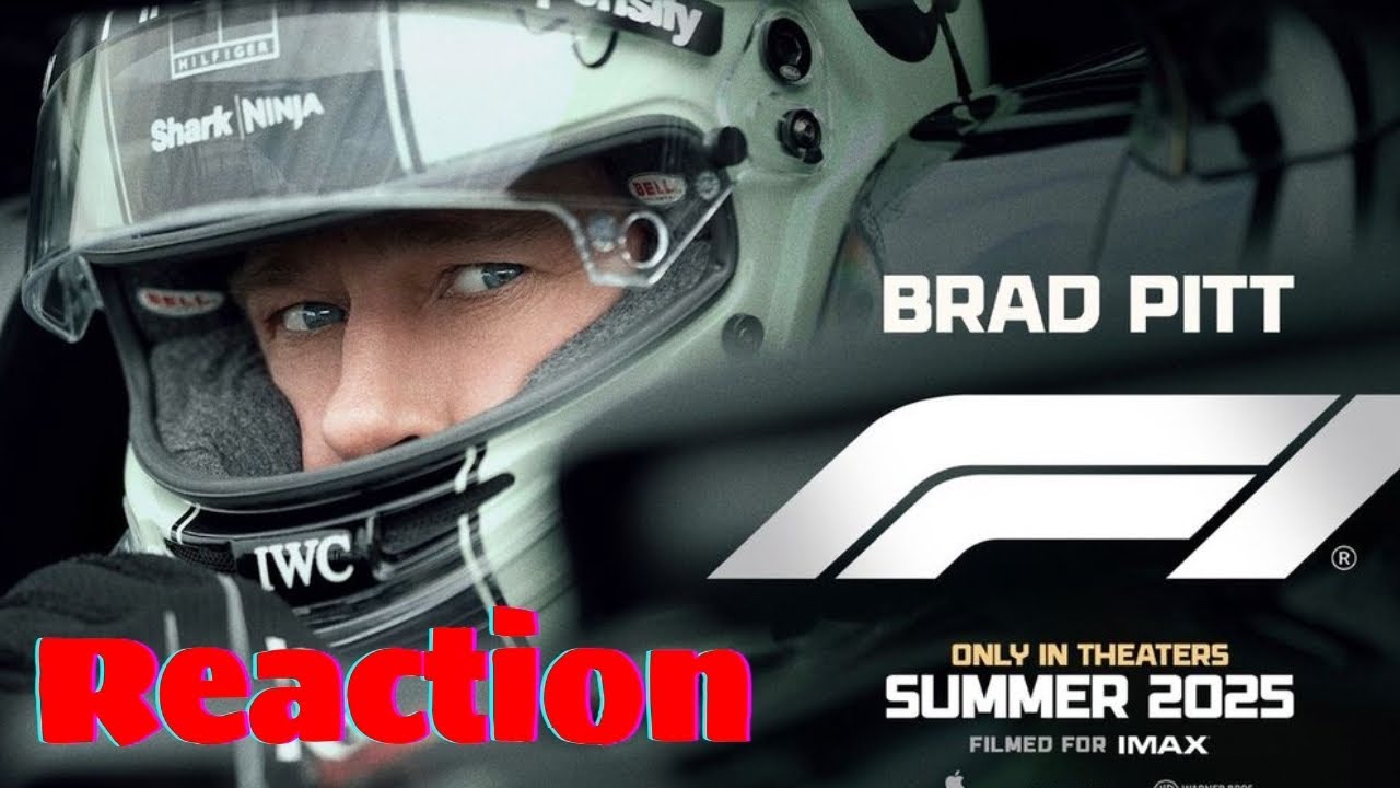 F1 Official Trailer Reaction - YouTube