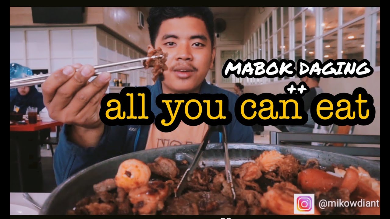 MAKAN DAGING SAMPE BOSEN DI OPPA GALBY - YouTube