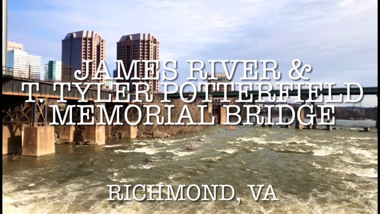 WALKING Richmond, VA: James River & T. Tyler Potterfield Memorial ...