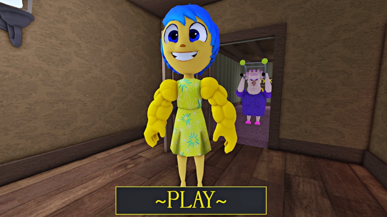 What if I Playing as BUFF JOY in GRUMPY GRAN? OBBY Full GAMEPLAY # ...