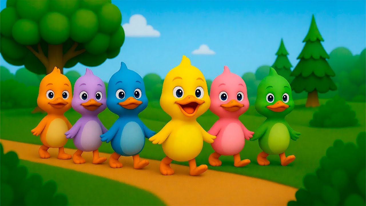 SEIS PATITOS 🦆 MUSICA PARA NIÑOS 🦆 VIDEOS PARA BEBES 🦆 CANCIONES ...