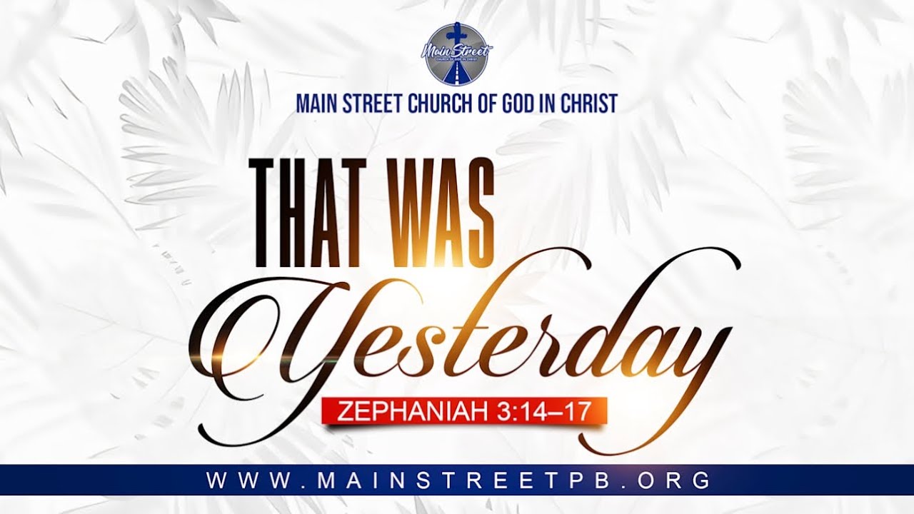 That Was Yesterday - YouTube