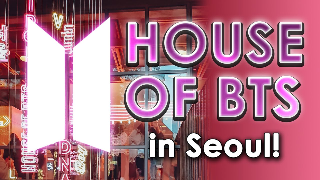 HOUSE OF BTS: Pop-up Store in Seoul 💜💜 - YouTube