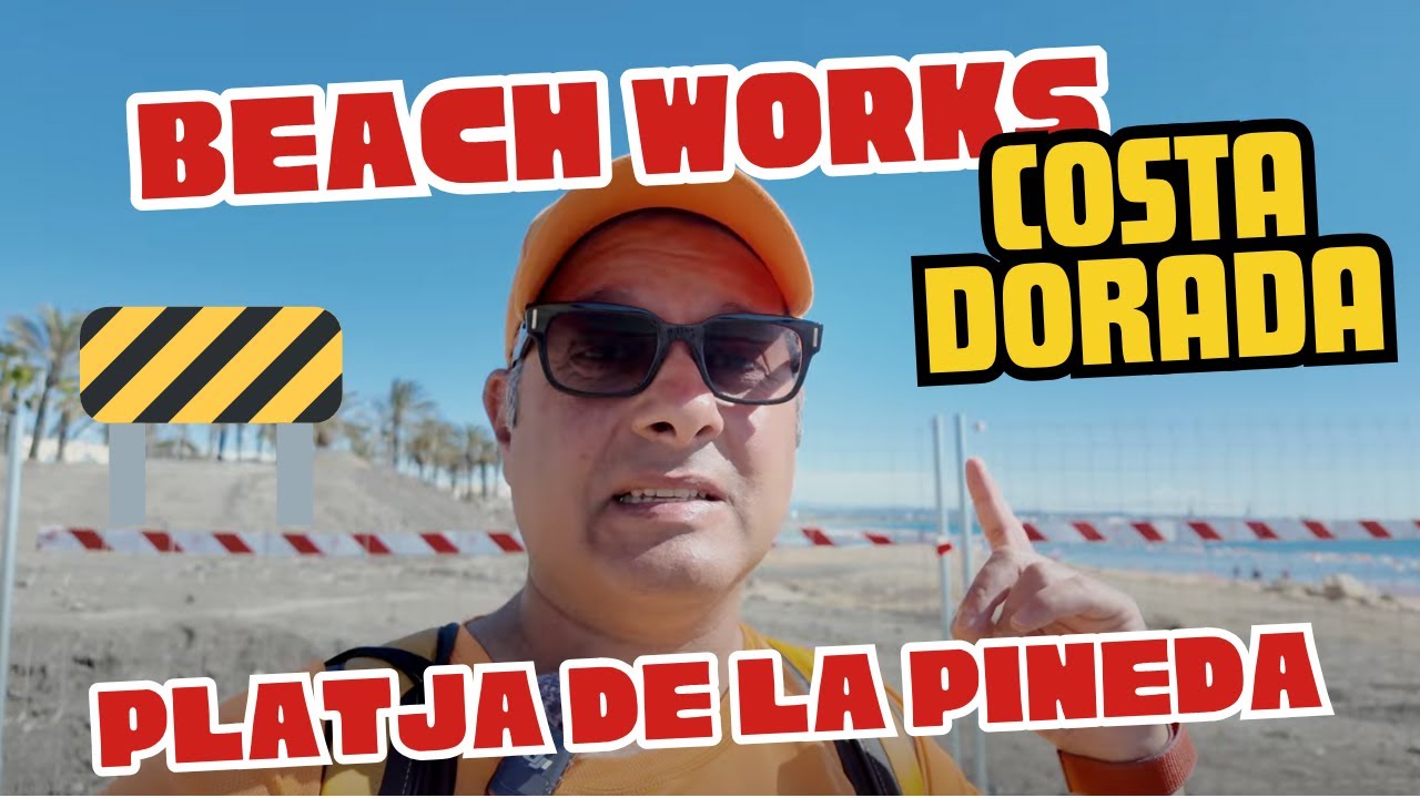 DISASTER?! 🚧 My Beach Walk RUINED in Spain! (Construction SHOCKER ...