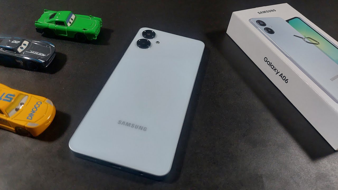 Samsung A06 | Unboxing | First Look | Hand's On Design | Light Blue ...