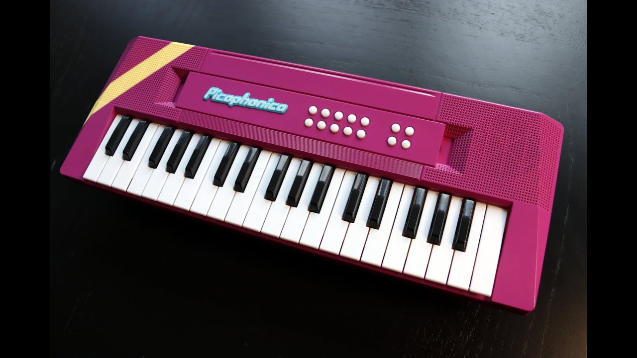 Picophonica — A Raspberry Pi Pico Synth For A Toy Keyboard With Instrument Presets And Midi Out
