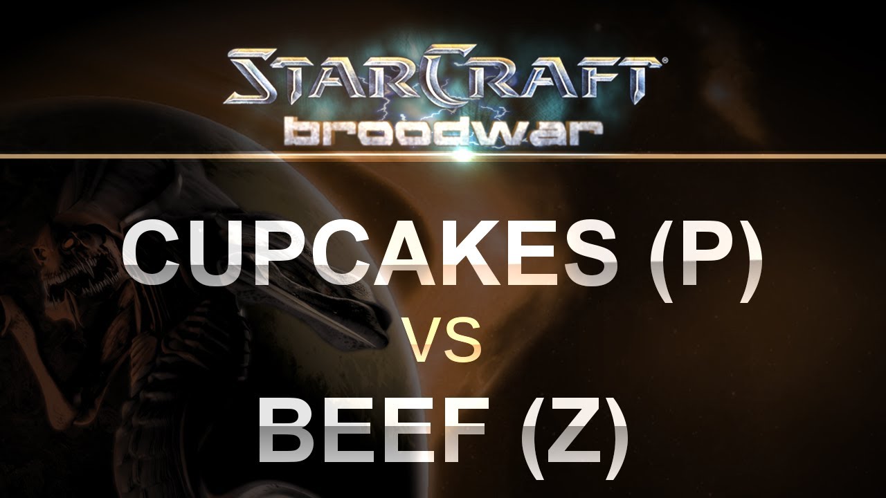 StarCraft - Brood War - Cupcakes (P) v BEEF (Z) on Easy Money - YouTube