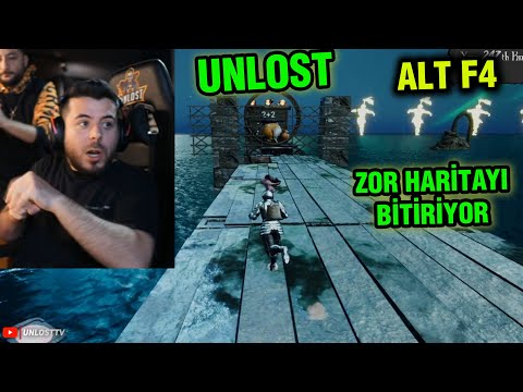 unlost ALT F4 ZOR HARİTAYI BİTİRİYOR