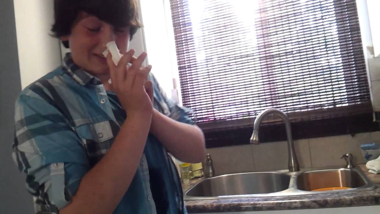 Snorting Fun Dip - YouTube