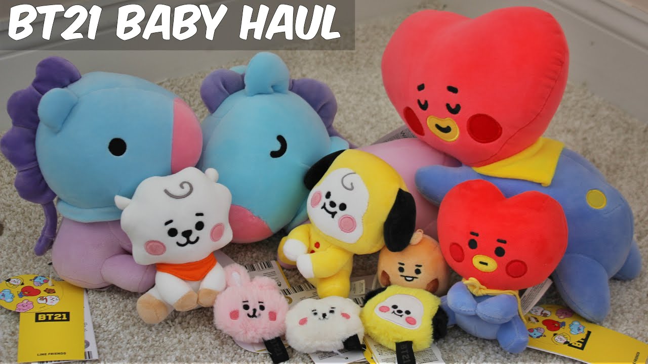 BT21 Haul: Baby Collection - YouTube