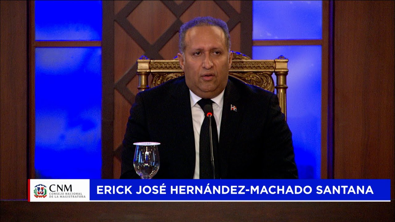 Participación del Sr. Erick José Hernández Machado Santana. - YouTube
