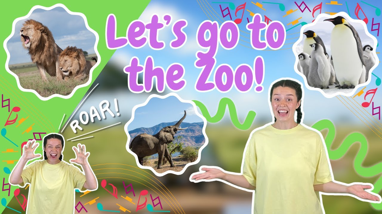 Let's go to the Zoo! | Animal Adventures & Musical Games! - YouTube