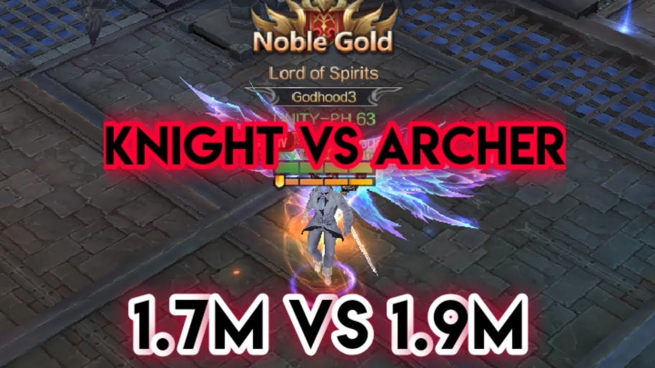 MU ORIGIN 2 Knight 1.7M VS Archer 1.9M - YouTube