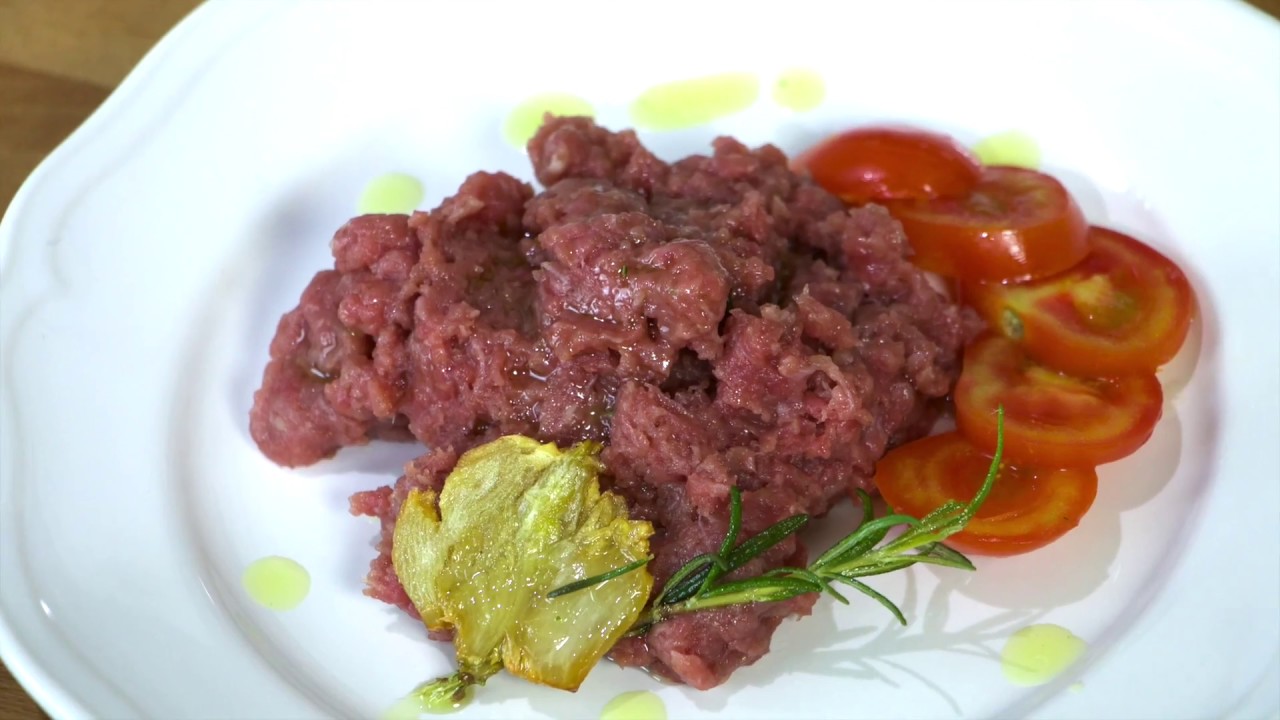Italian beef tartare recipe - YouTube