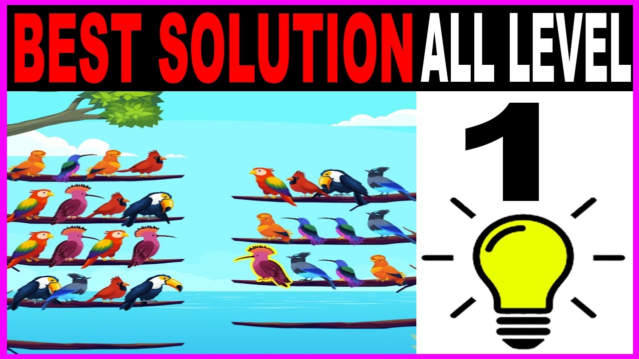 Bird Sort Color Puzzle Full Gameplay Walkthrough Answers Part 1 All Bird Sort Color Puzzle Full Gameplay Walkthrough Answers Part 1 All