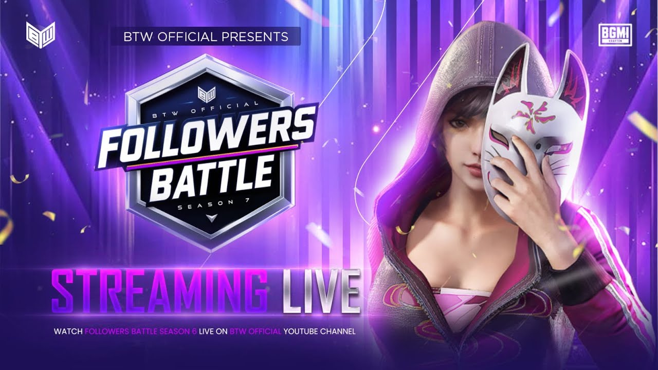 [HINDI] FOLLOWERS BATTLE S7 FINALS PRESENT BY BTW OFFICIAL IS LIVE - YouTube