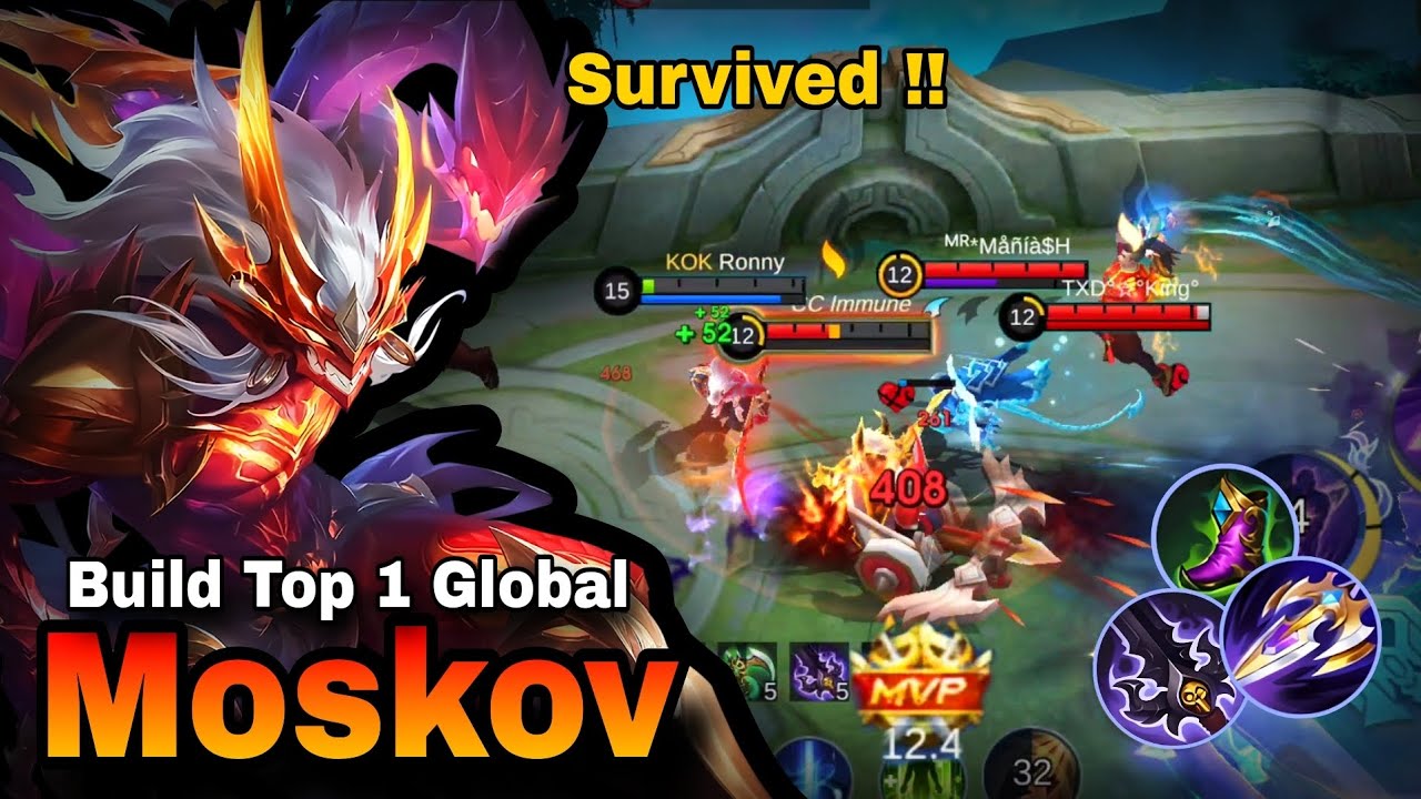 Moskov Critical New Build And Emblem|High Critical Build|Mlbb|Mobile ...