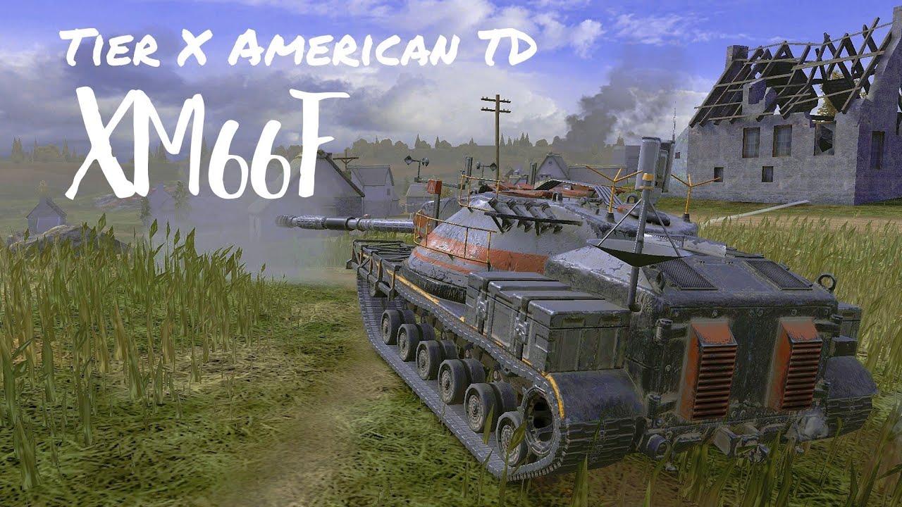 Wot Blitz XM66F 6.2K Dmg 5Kill - YouTube