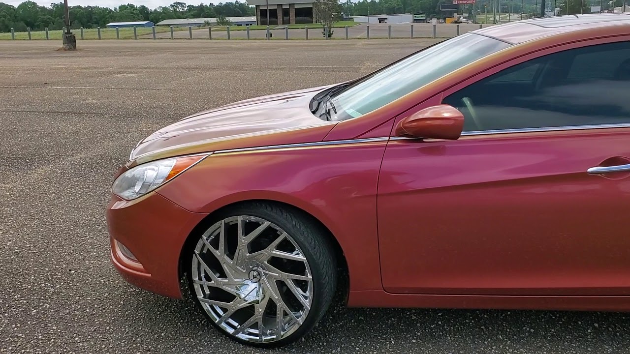 True Gritt Customs hyundai sonata outrageous paint job - YouTube