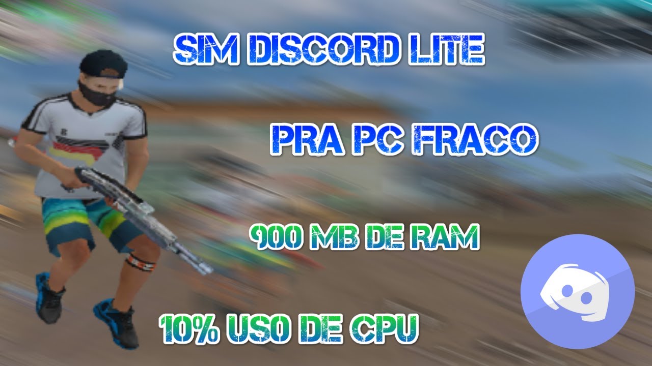 DISCORD LITE 🔊 Uso menor de CPU e RAM (Discord lite) 💻 Como BAIXAR e ...