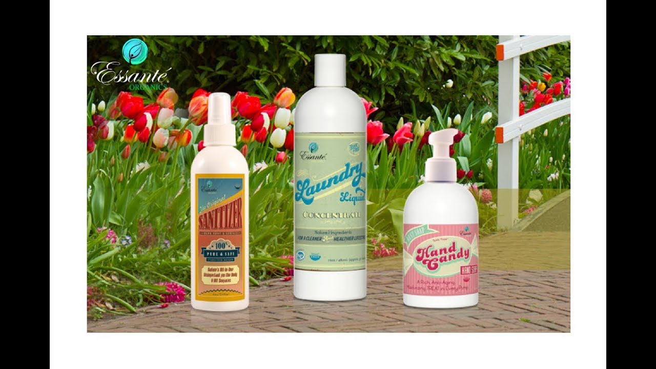 Hand Candy Soap, Laundry Liquid and Sanitizer From Essante Organics ...