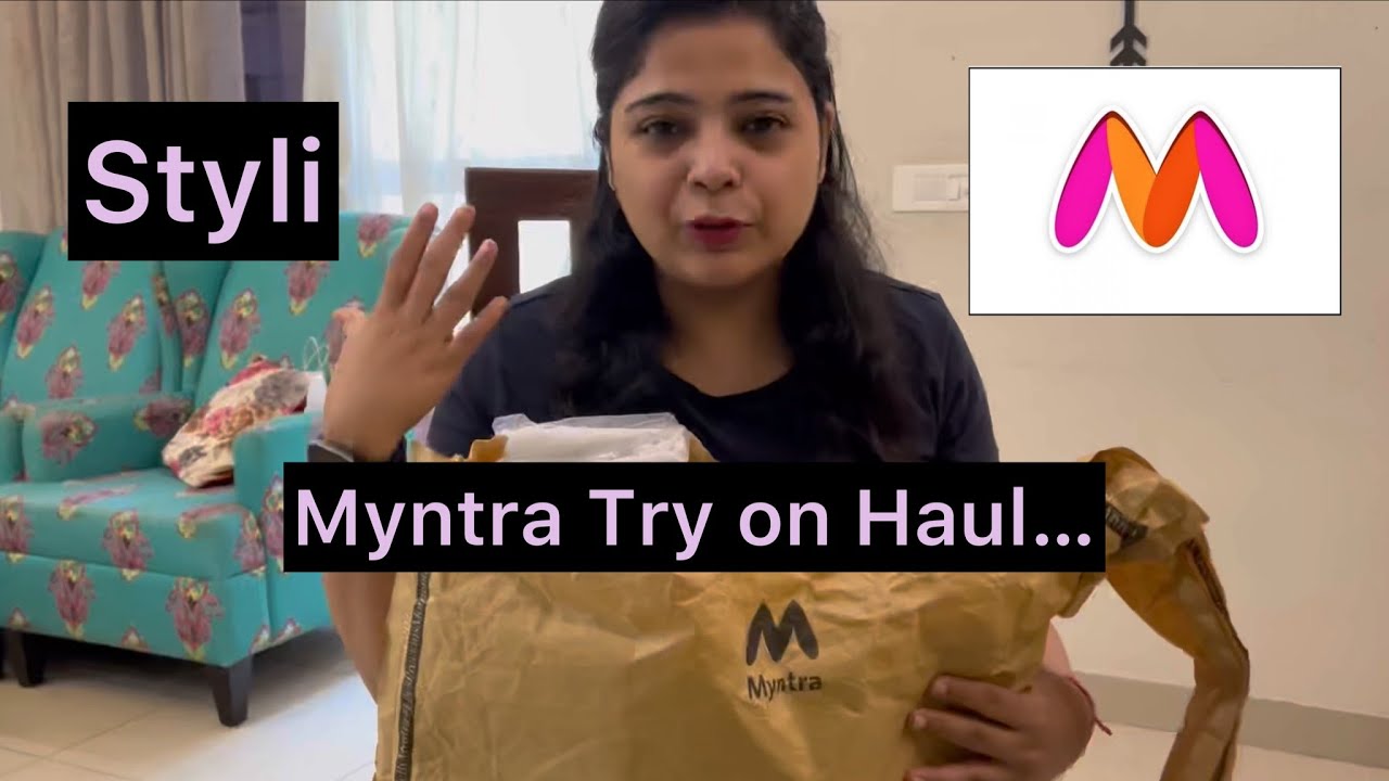 MYNTRA Try on haul ! Dresses & top * STYLI BRAND * | IShita Banerjee ...