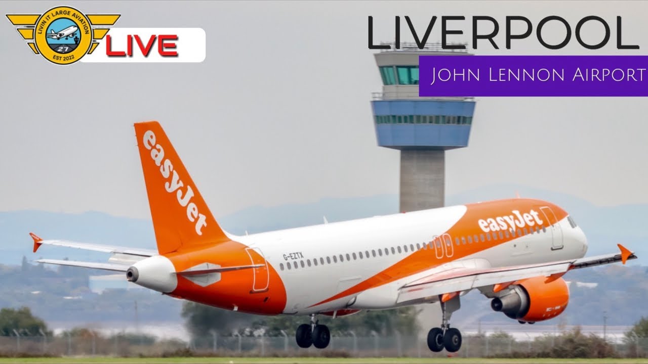 🔴LIVE🔴 Liverpool Airport (LPL) Plane Spotting - YouTube