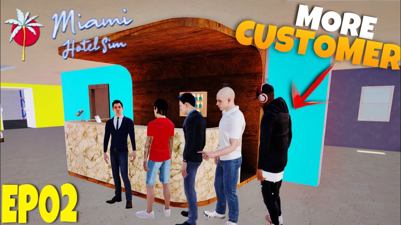 I DECORATE MY ROOM TO MORE PROFIT | MIAMI HOTEL SIMULATOR HINDI EP02 ...