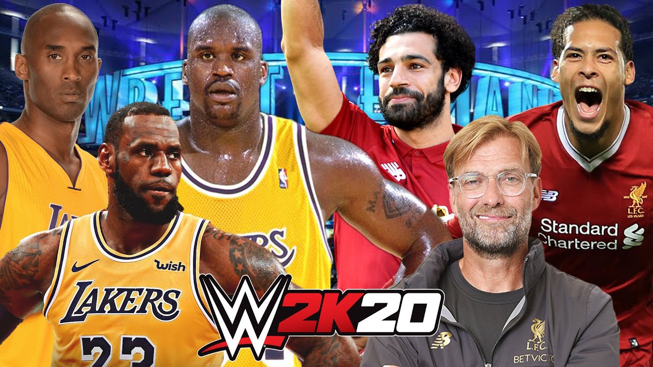 NBA vs FIFA | WWE 2K20 - YouTube