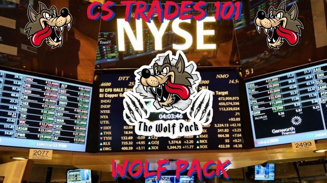 AMC, GME, Pre- Market Stock Live Trades & News "Wolf Pack" Live @6:00am ...