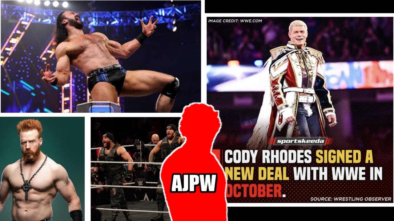 Cody Rhodes re-signs with WWE, AOP return date revealed, Sasha Banks ...