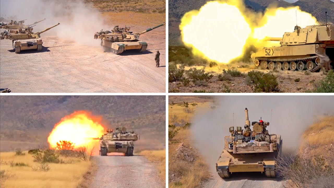 Watch 1AD Soldiers Unleash Devastating Firepower on the Battlefield ...