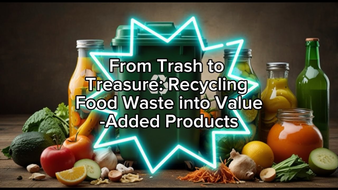 From Trash to Treasure: Recycling Food Waste into Value-Added Products ...
