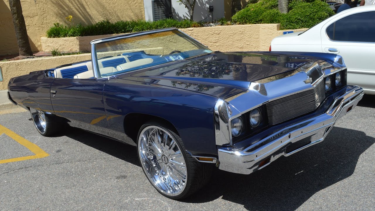 Black Bike Week 2k14 - '73 Caprice Vert on DUB 26"s - YouTube