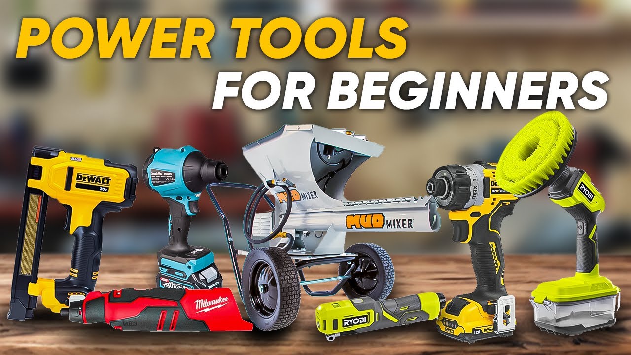 Power Tools For Beginners - Milwaukee, Dewalt, Makita, Ryobi - YouTube