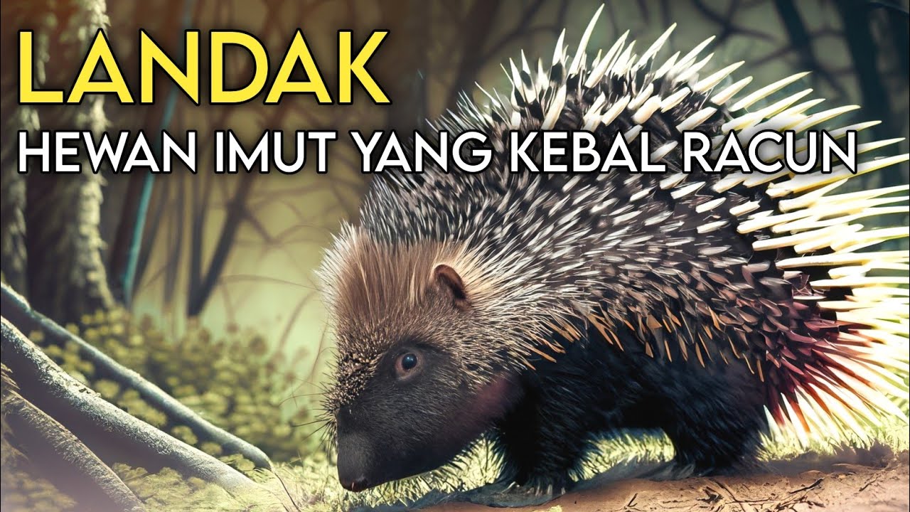 Landak | hewan berbulu duri tajam yang kebal terhadap racun - YouTube