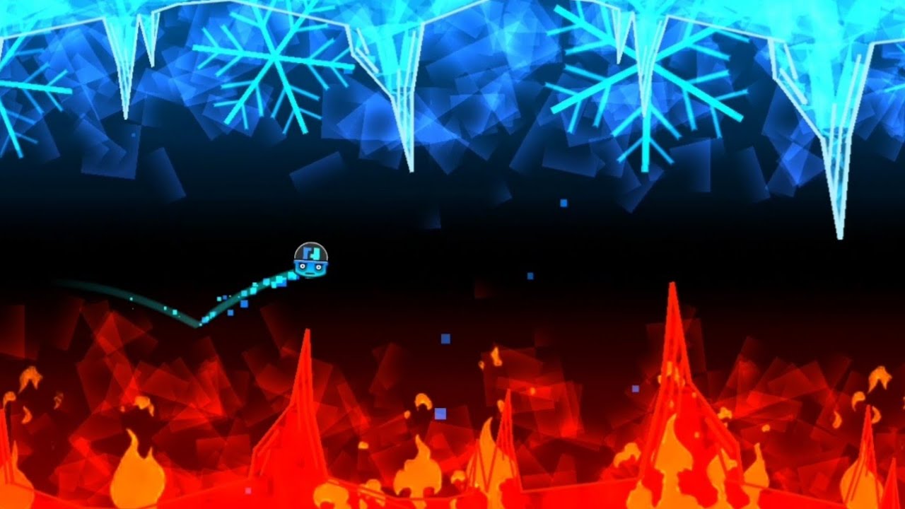FIRE & ICE | Geometry Dash - YouTube