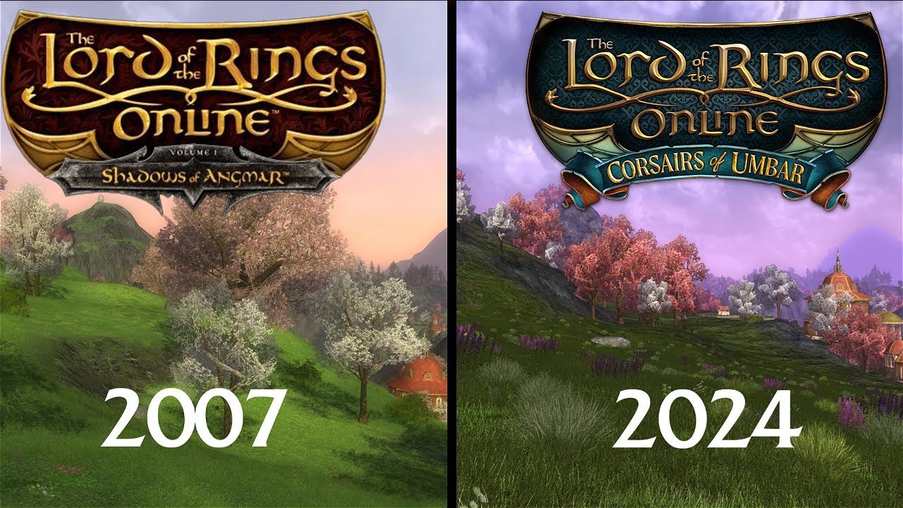 LOTRO: Classic vs Modern Comparison | Ered Luin - YouTube