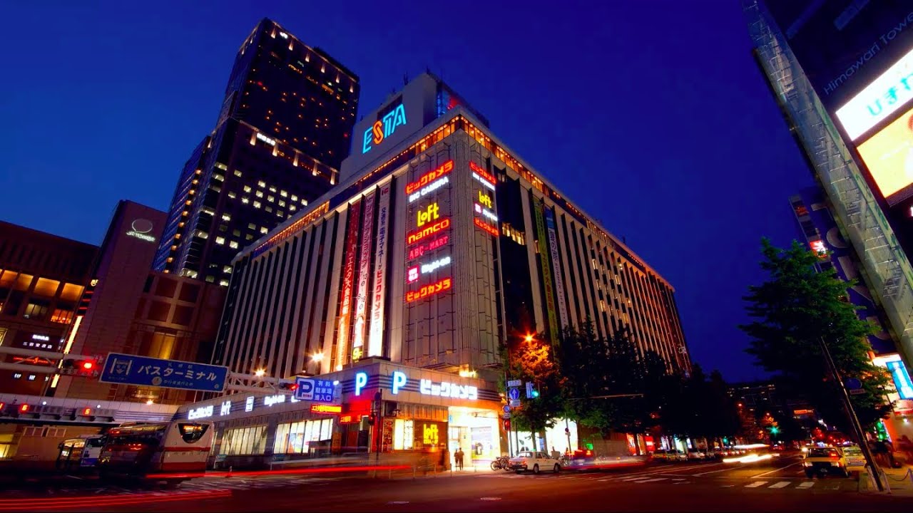 #4 The central terminal of Sapporo - TimeLapse.Sapporo 札幌微速度撮影 - YouTube