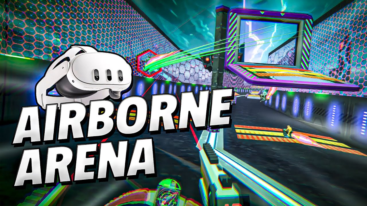 Airborne Arena - Meta Quest 3 Gameplay | First Minutes [No Commentary ...