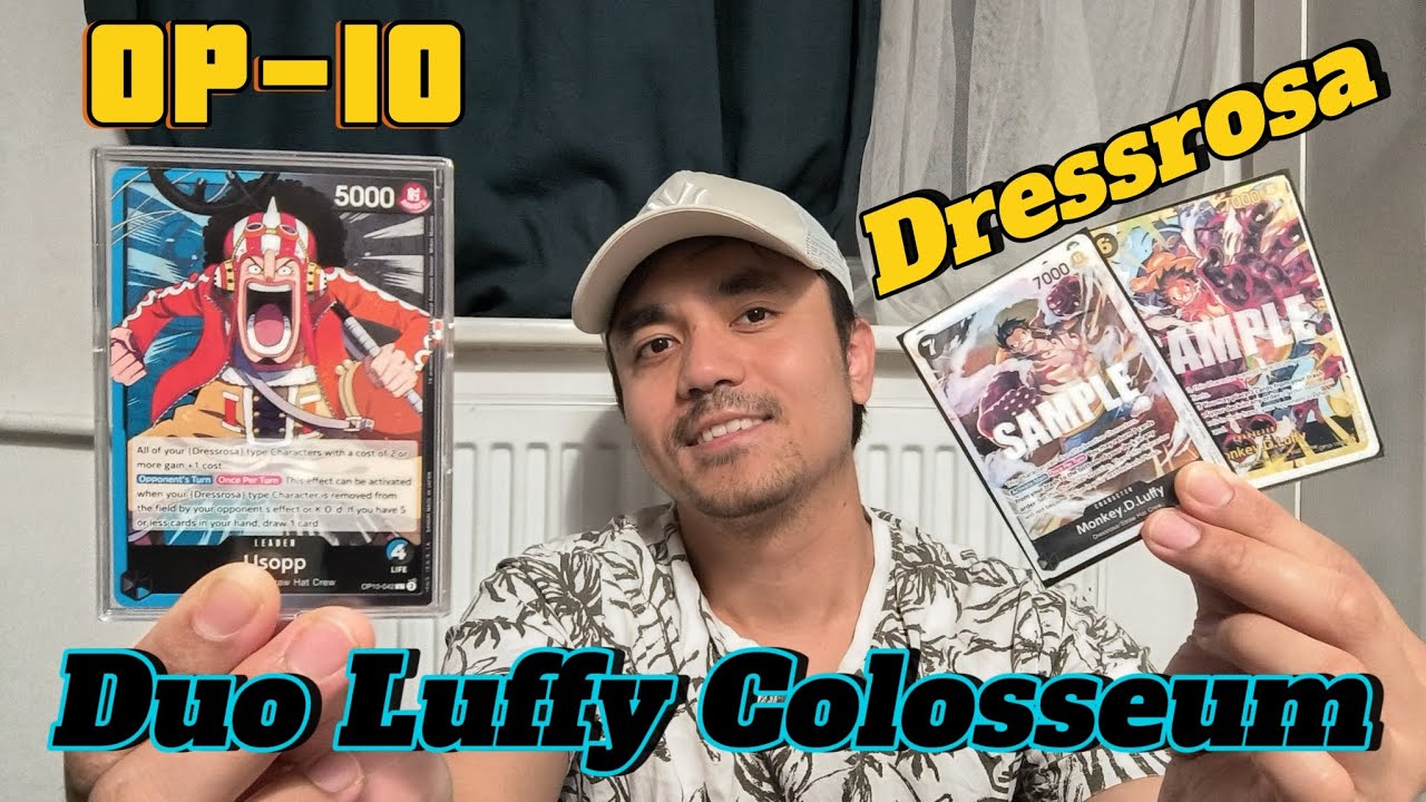 OP-10 Usopp Dressrosa - Colosseum Luffy / One Piece TCG Deck - YouTube