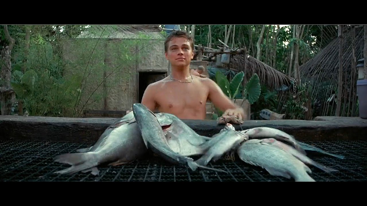 The Beach (2000) - Harpoon Fish - YouTube