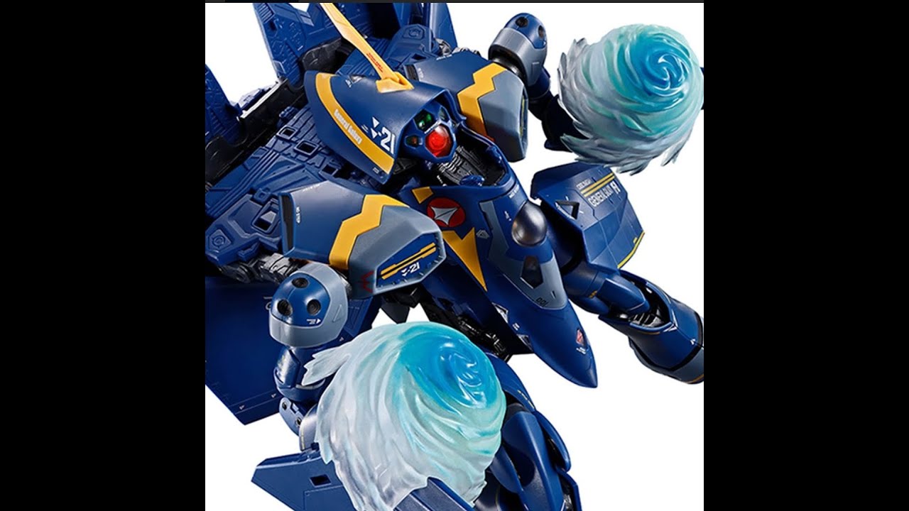 Macross Plus YF-21 Guld Goa Bowman Use DX Chogokin Action Figure - YouTube