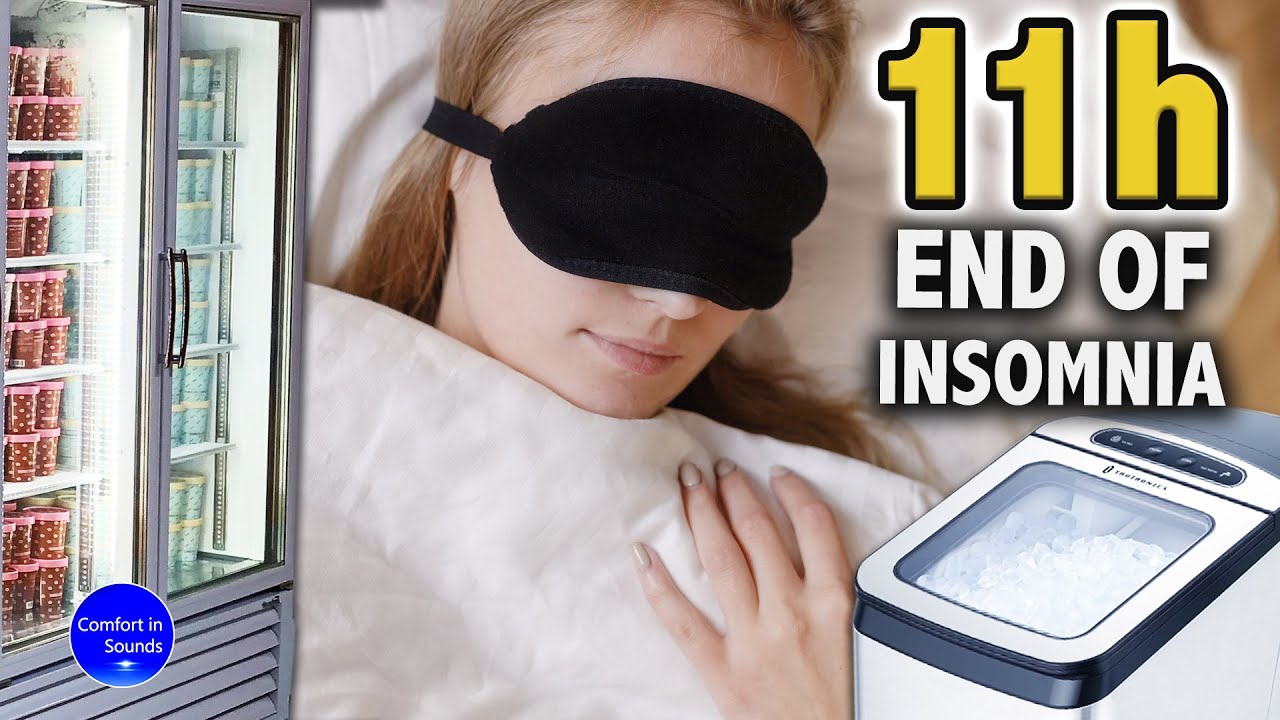 Sleep hypnosis, beat insomnia, ice maker and freezer sound to sleep ...